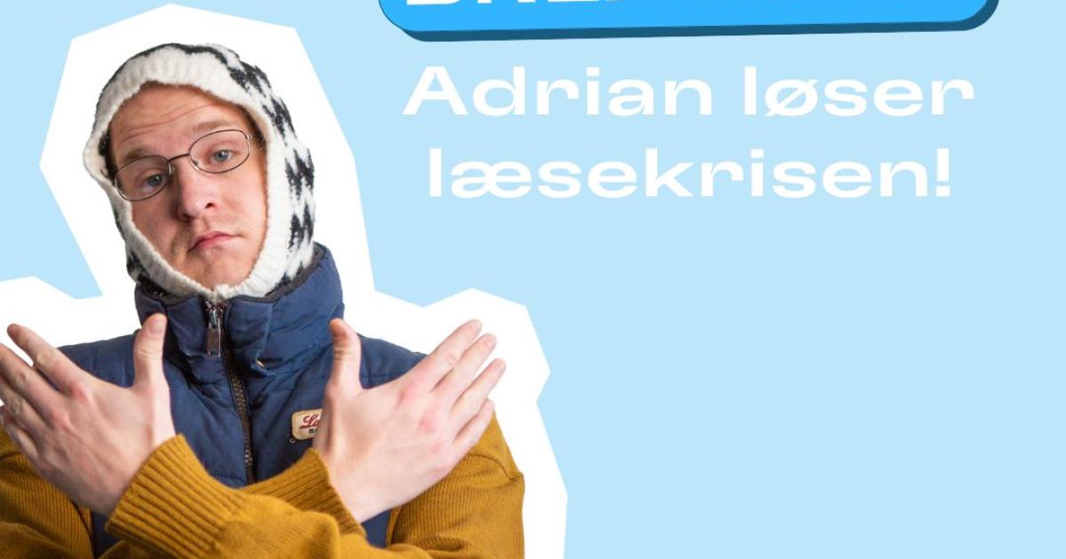 BREAKING: Adrian er tilbage med tips til læsning | Dragør Bibliotek